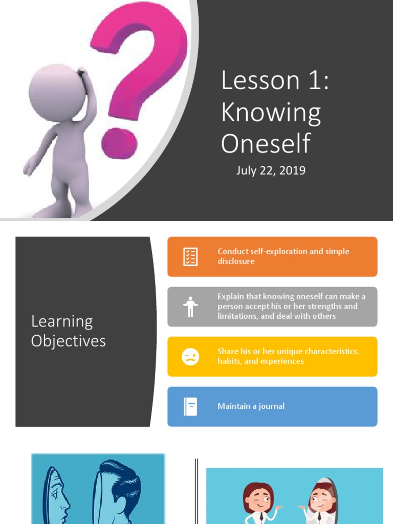Knowing Oneself | PDF | Self | Thought