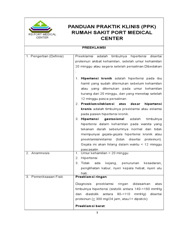 Panduan Lengkap tentang Preeklamsi: Pengertian, Gejala, Diagnosa, dan ...