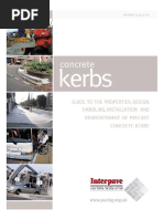 Brett Trief Kerb Specifications and Costs | PDF | Road Infrastructure ...