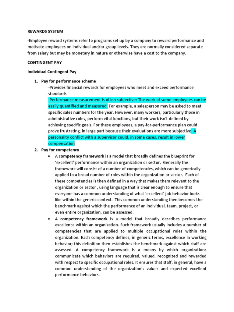 Rewards System - Employee Reward Systems Refer To Programs Set Up by A ...