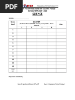 School Form 2 (SF 2) - Blank Template | PDF