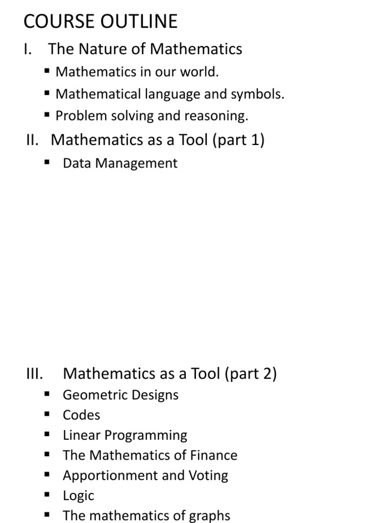 The Nature of Mathematics | PDF | Ratio | Pattern