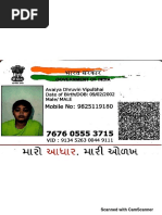 Pan Card Back Side | PDF