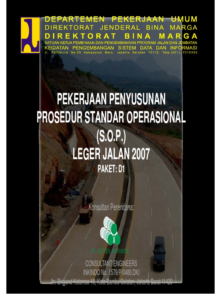 Panduan Penanganan Leger Jalan PDF | PDF