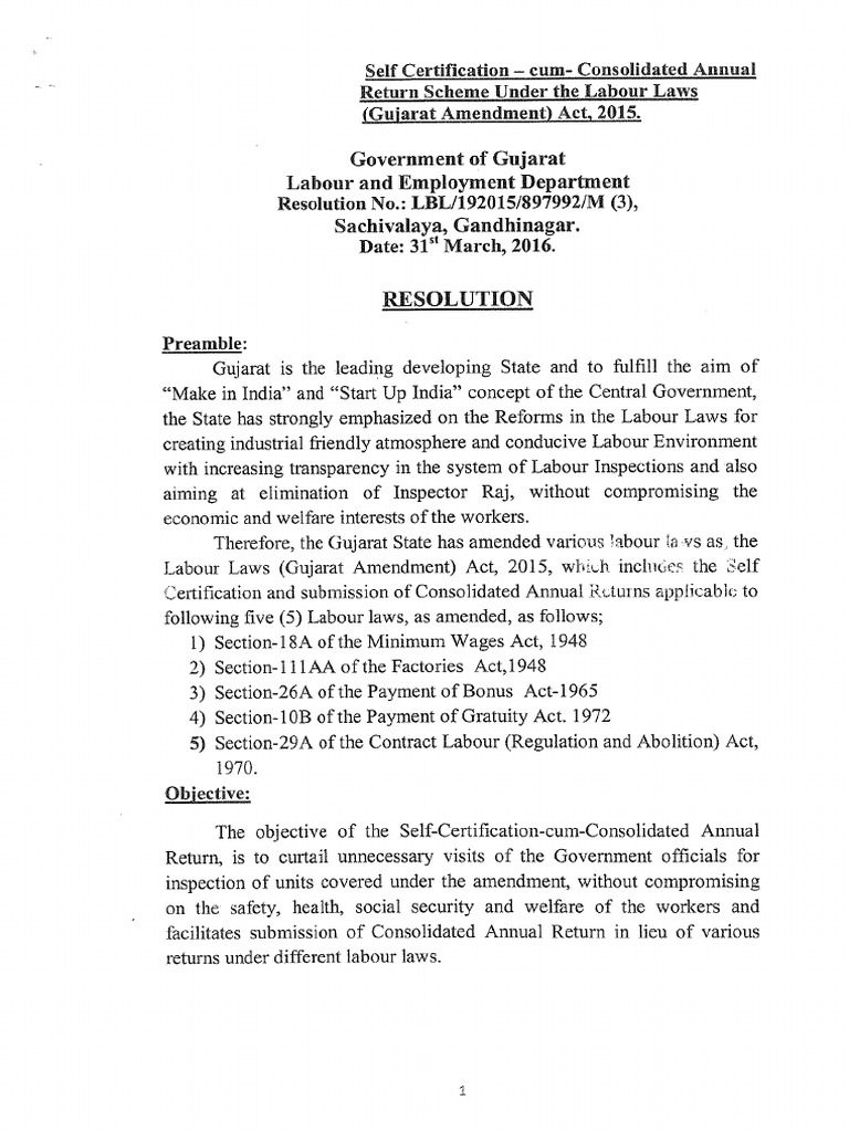 Factory Act PDF | PDF