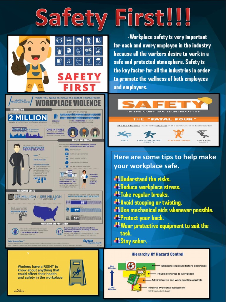 Workplace Safety Tips for Employees | PDF