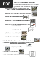 Essential Kitchen Tools Guide | PDF | Cookware And Bakeware | Cakes