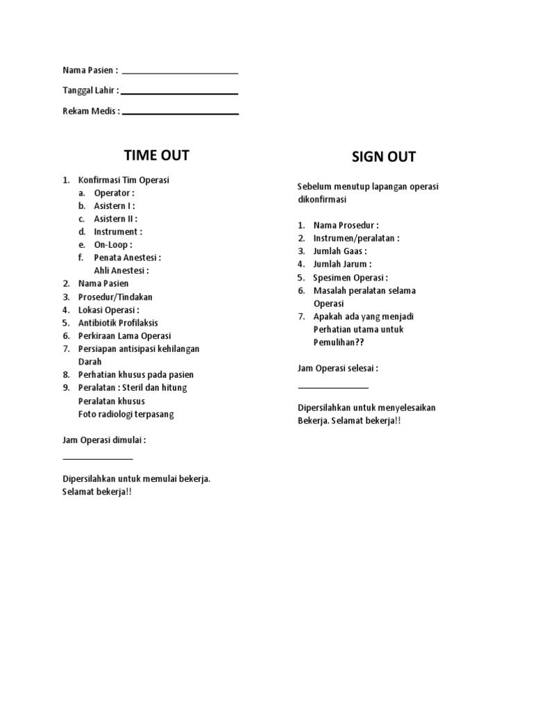 Form Time Out | PDF | Sains & Matematika