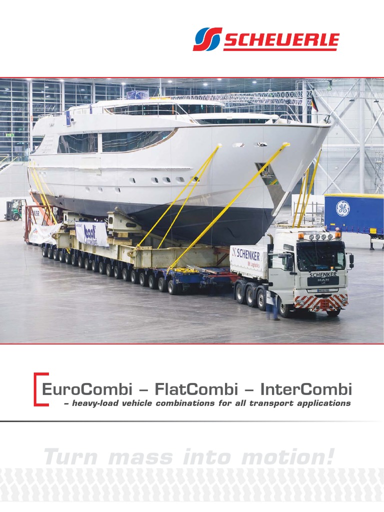 Scheuerle InterCombi Brochure | PDF | Trailer (Vehicle) | Axle