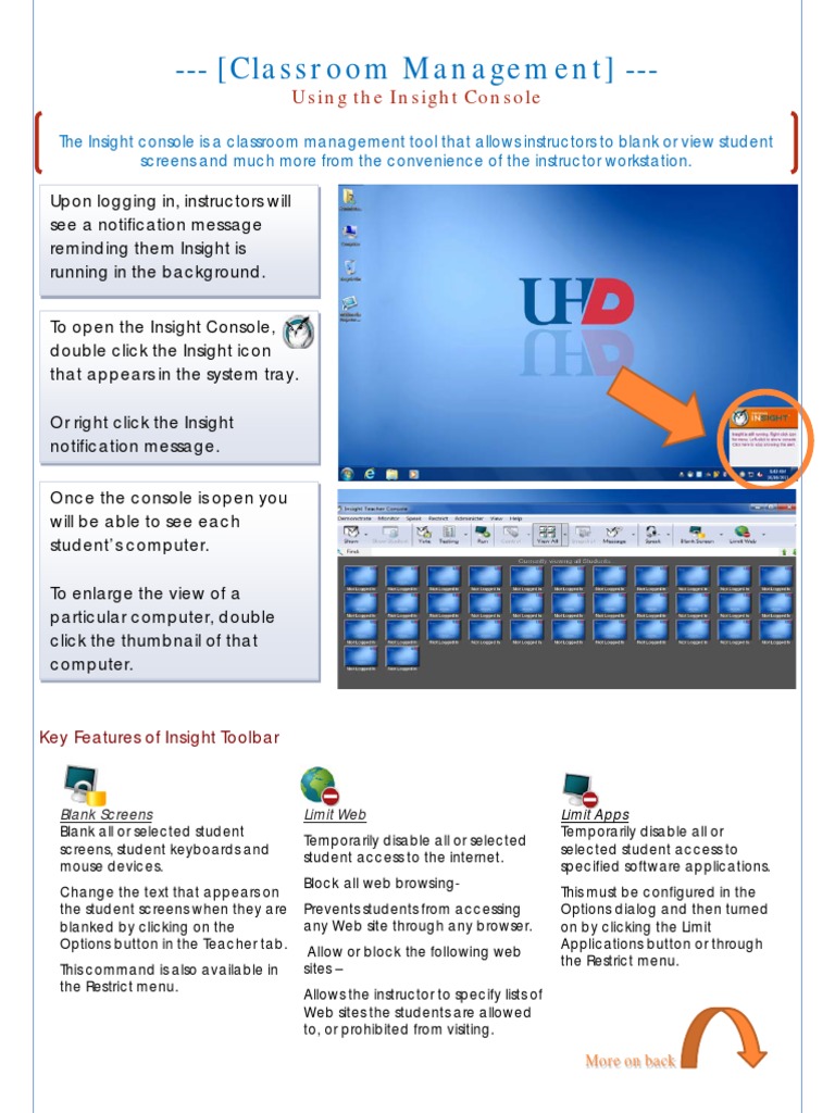(Classroom Management) - : Using The Insight Console | Download Free ...