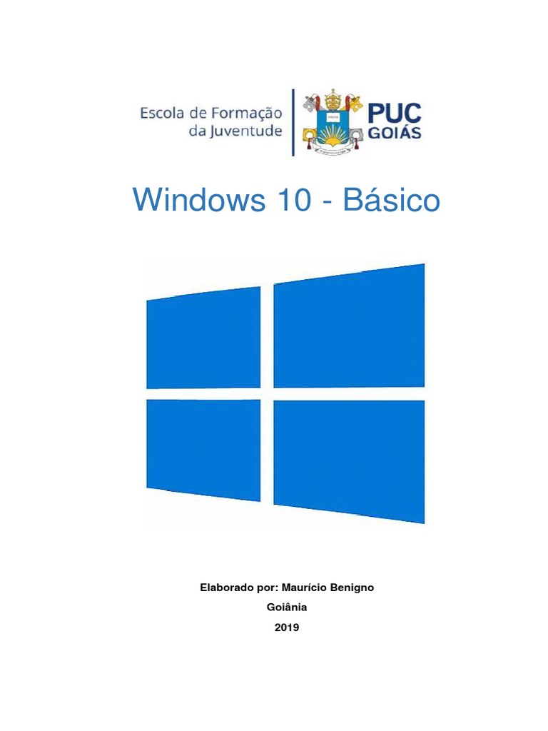 Apostila Básica de Windows 10 | PDF | Microsoft Windows | Janela ...