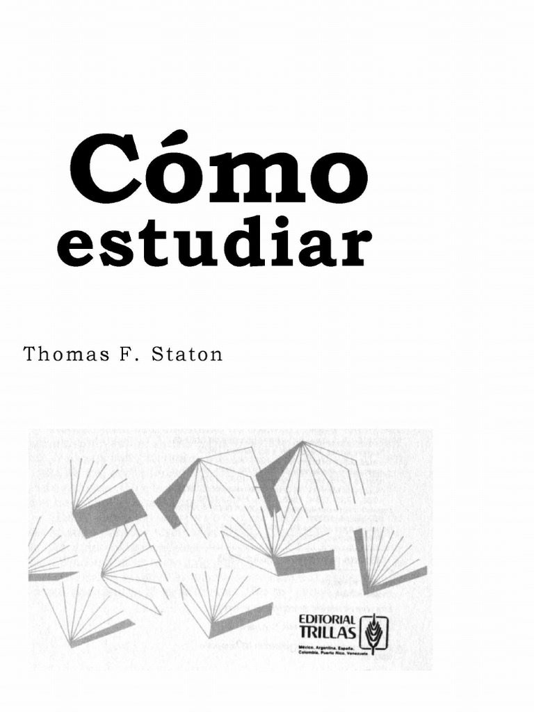Cómo Estudiar | PDF | Cibernética | Conceptos psicologicos