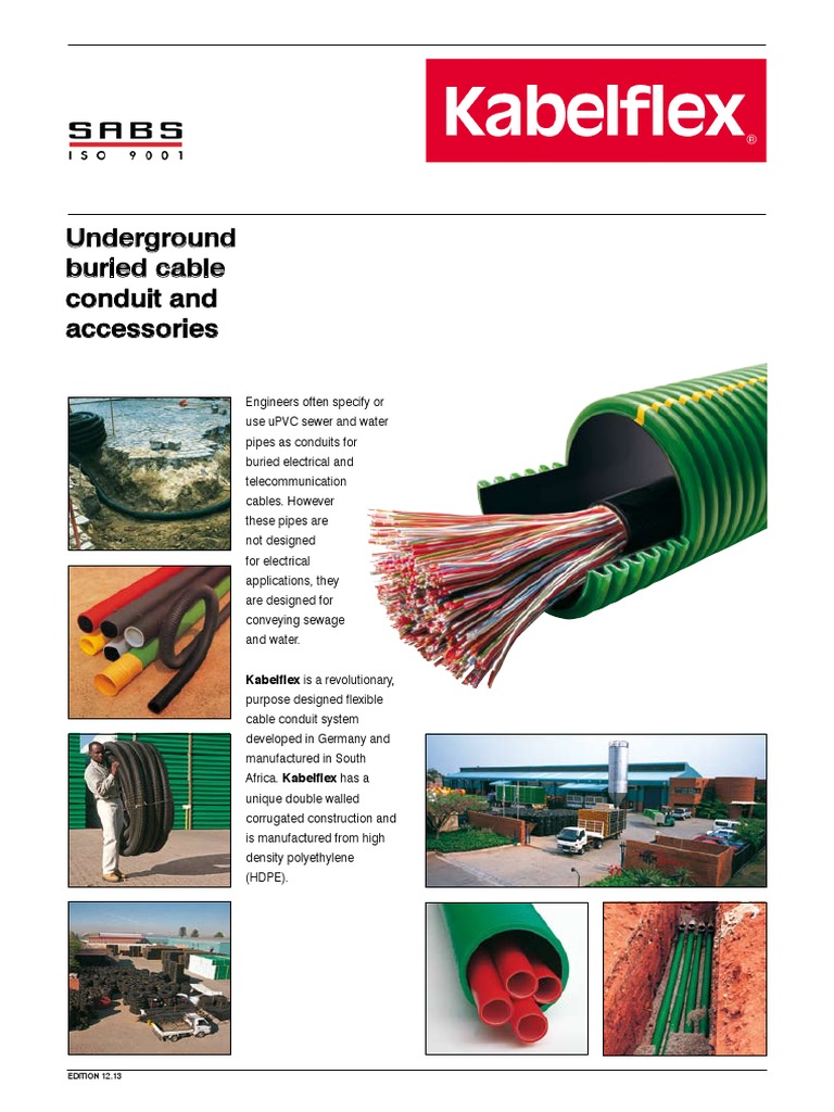 Kabelflex | PDF | Polyvinyl Chloride | Pipe (Fluid Conveyance)