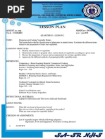 Cookery Grade 10 (Quarter III) Lesson 1 | PDF | Lesson Plan | Cooking