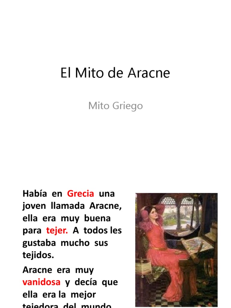 El Mito de Aracne | PDF | Hogar, jardinería y bricolaje