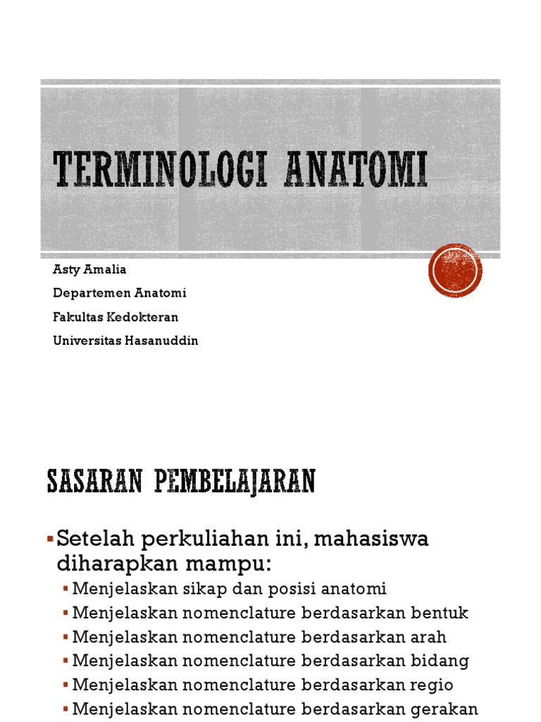 43 Terminologi-Anatomi | PDF