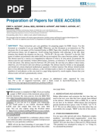 IEEE - Access Paper Template | PDF | Page Layout | Note (Typography)