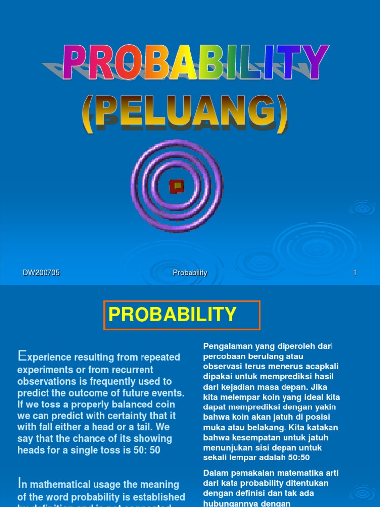 02 Probability | PDF | Probability | Expected Value