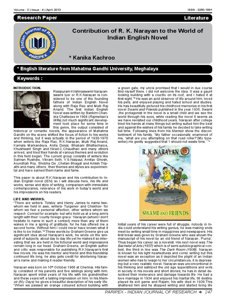 RK Narayan | PDF