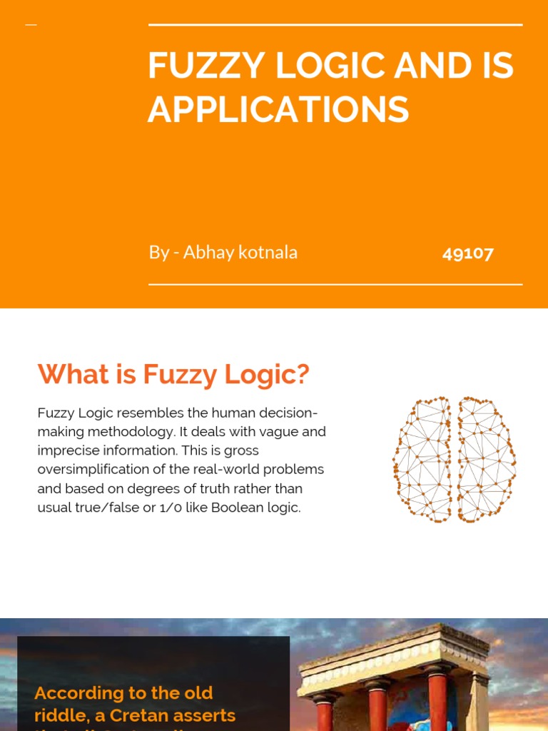 Fuzzy Logic and Its Application | PDF | Fuzzy Logic | Logic