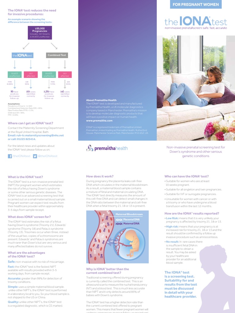 IONA Test | PDF | Motherhood | Human Pregnancy