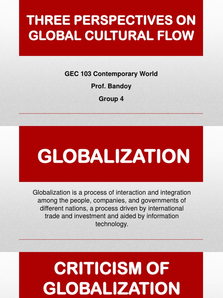Contemporary World | PDF | Technological Convergence | Globalization