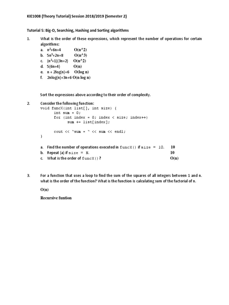 Tutorial9 (With Ans) | PDF | Discrete Mathematics | Applied Mathematics