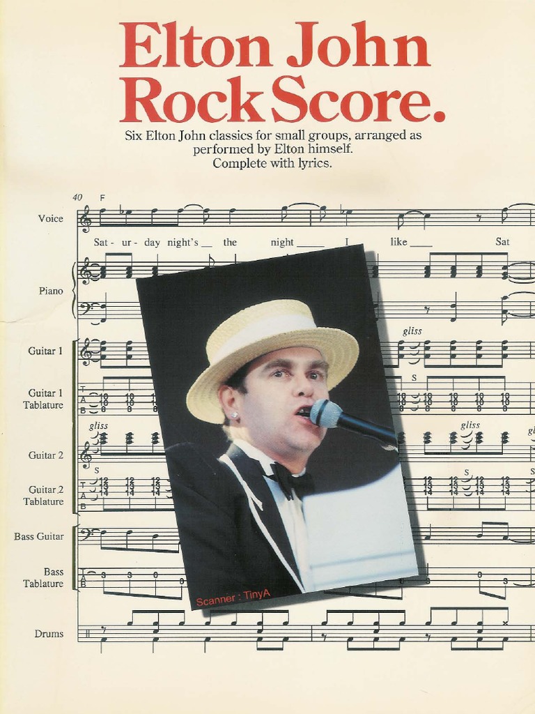 Elton John - Rock Score | PDF
