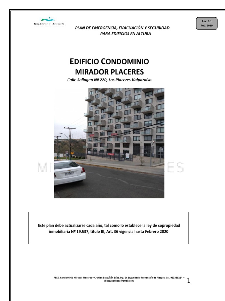 Edificio Condominio Mirador | PDF | Condominio | Temblores