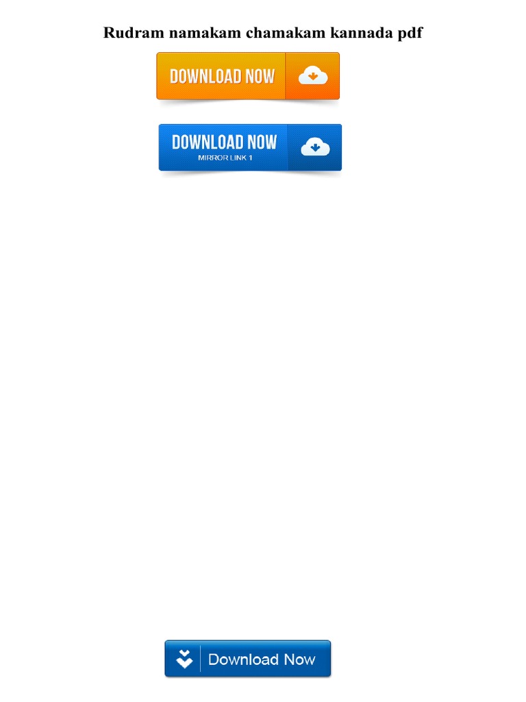 Rudram Namakam Chamakam Kannada PDF | PDF | Shiva | Hindu Literature