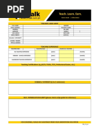 51Talk ESL Teacher Self-Introduction Guide | PDF | Pedagogy | Learning