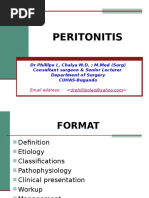 Perforative Peritonitis | PDF | Peritoneum | Surgery