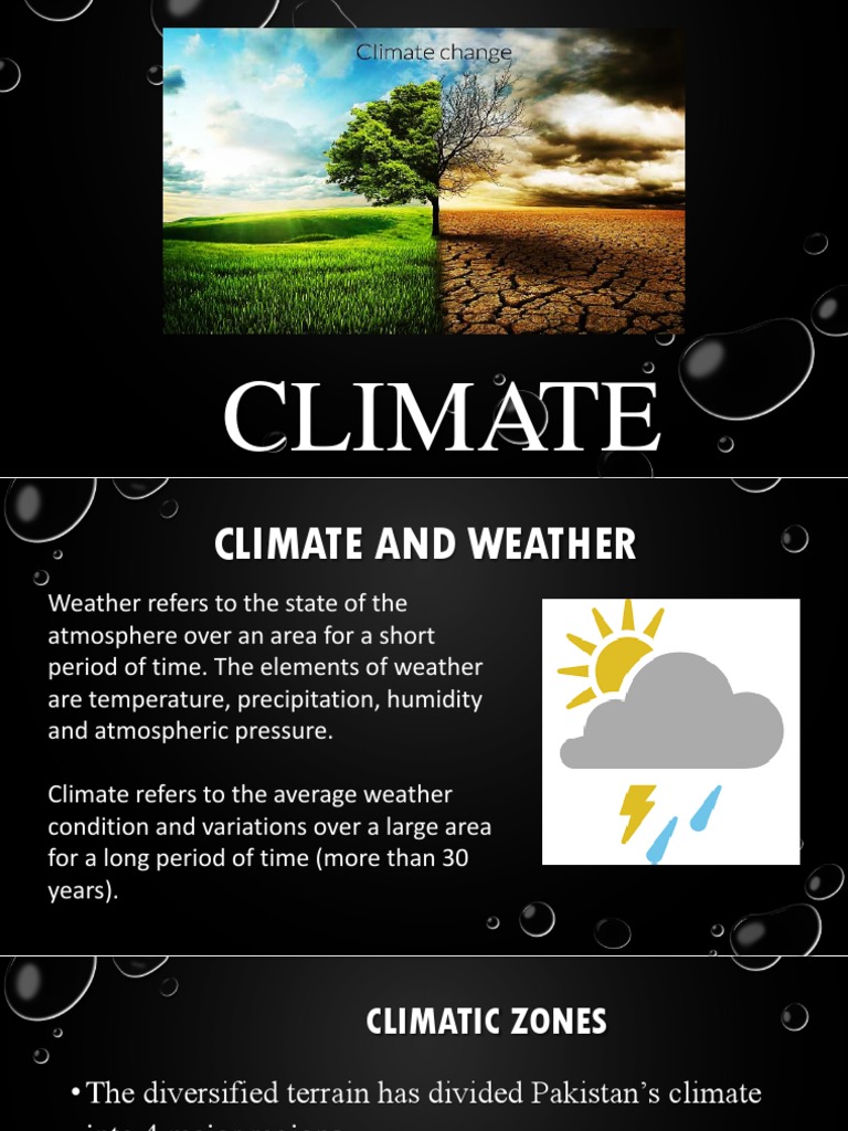 Climate Zones of Pakistan Explained | PDF | Monsoon | Climate