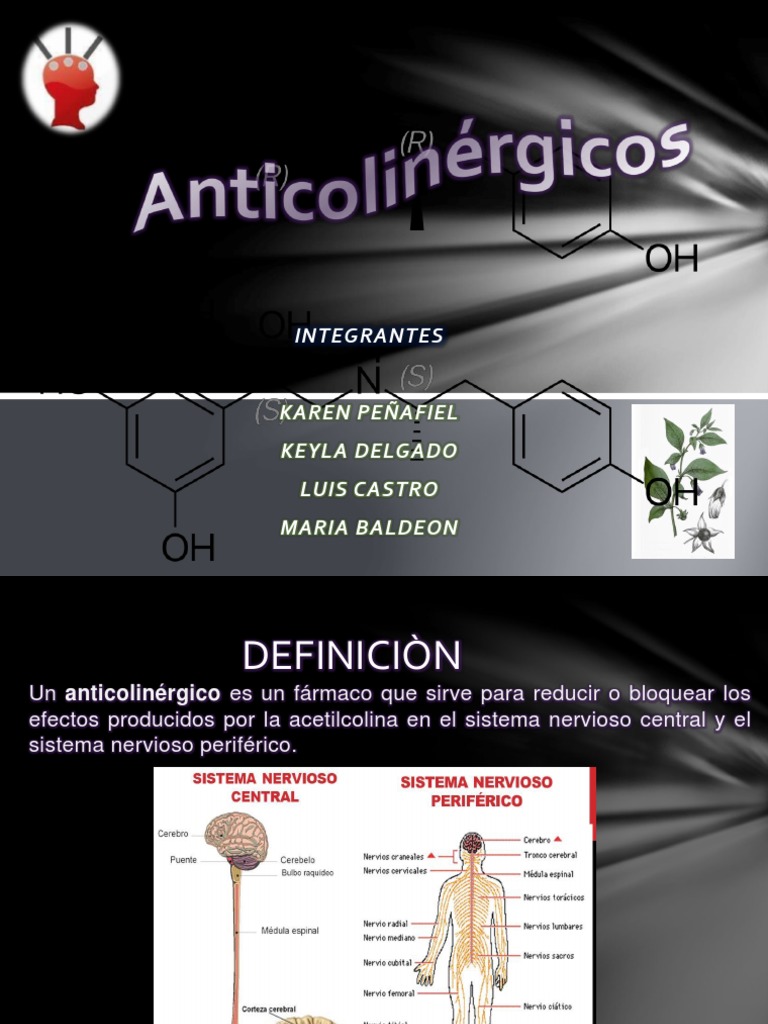 Anticolinérgicos | PDF | Rtt | Medicina CLINICA