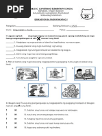 Iba't Ibang Damdamin Worksheet | PDF