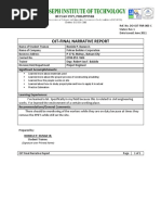 Ojt Final Written Report Format | PDF | Behavior Modification | Learning