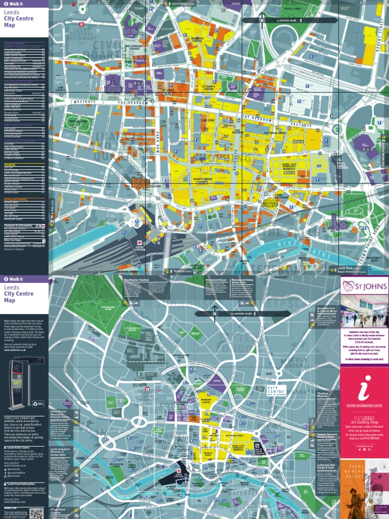 Leeds City Centre Map PDF | PDF