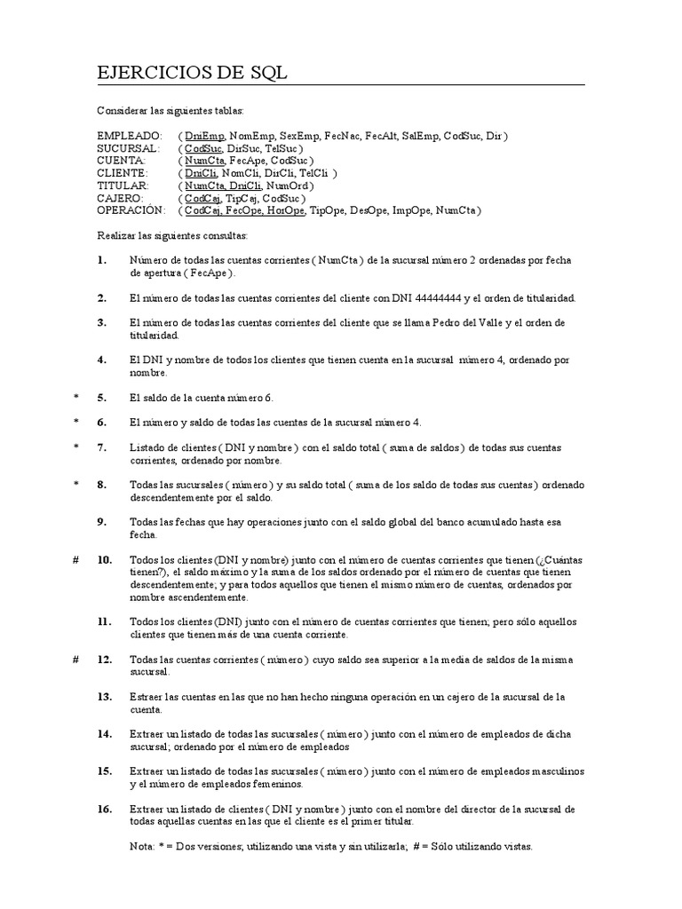 SQL | PDF | SQL | Base de datos relacional