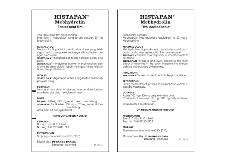 Insert Histapan | PDF