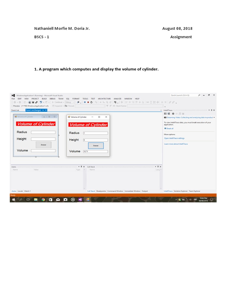 Assignment in ITE-C102 | PDF