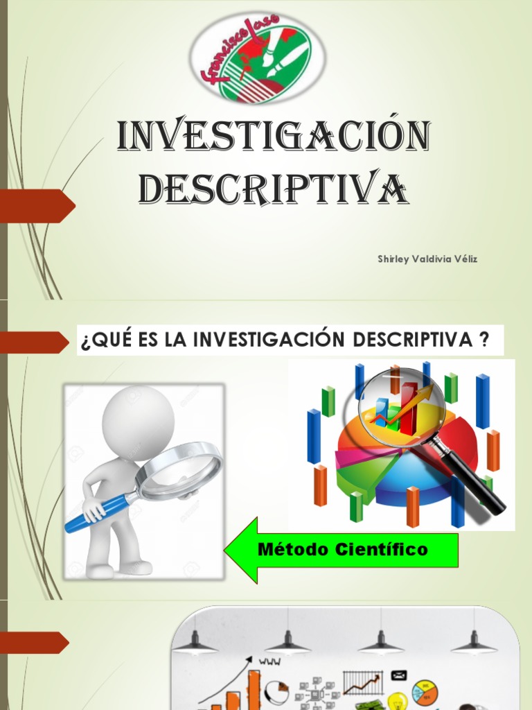 INVESTIGACIÓN DESCRIPTIVA