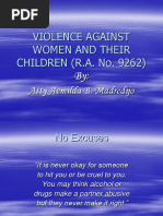 Ra 9262 Brochure - English | PDF | Violence | Psychological Abuse