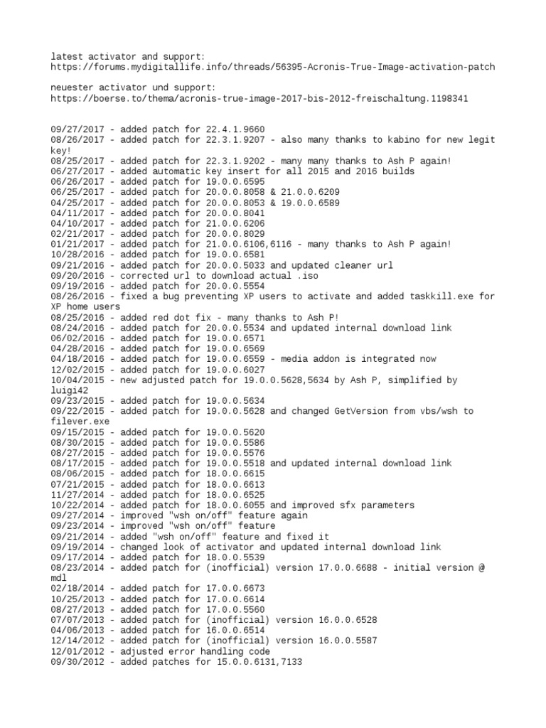 CHANGELOG | Download Free PDF | Operating System Families | Computer Engineering