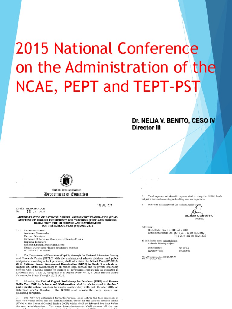 Ncae | PDF | Test (Assessment) | Learning