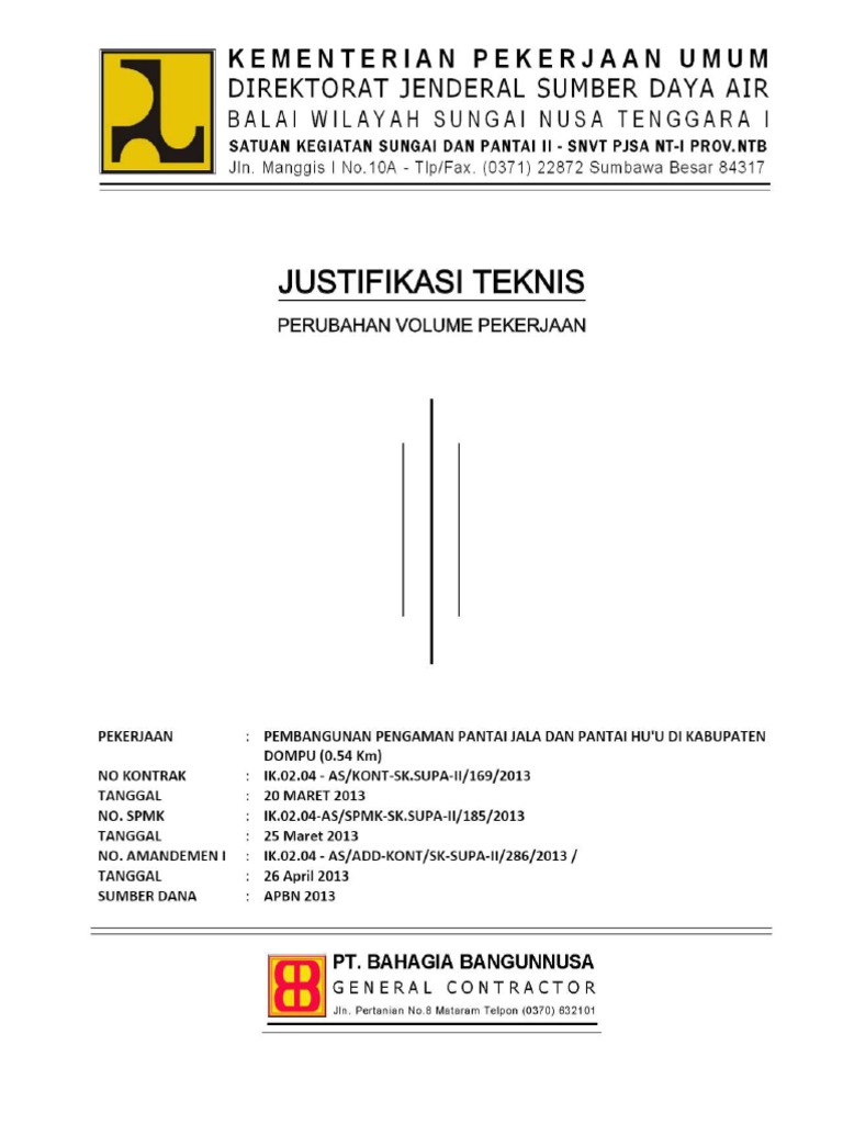 Contoh Jastek | PDF
