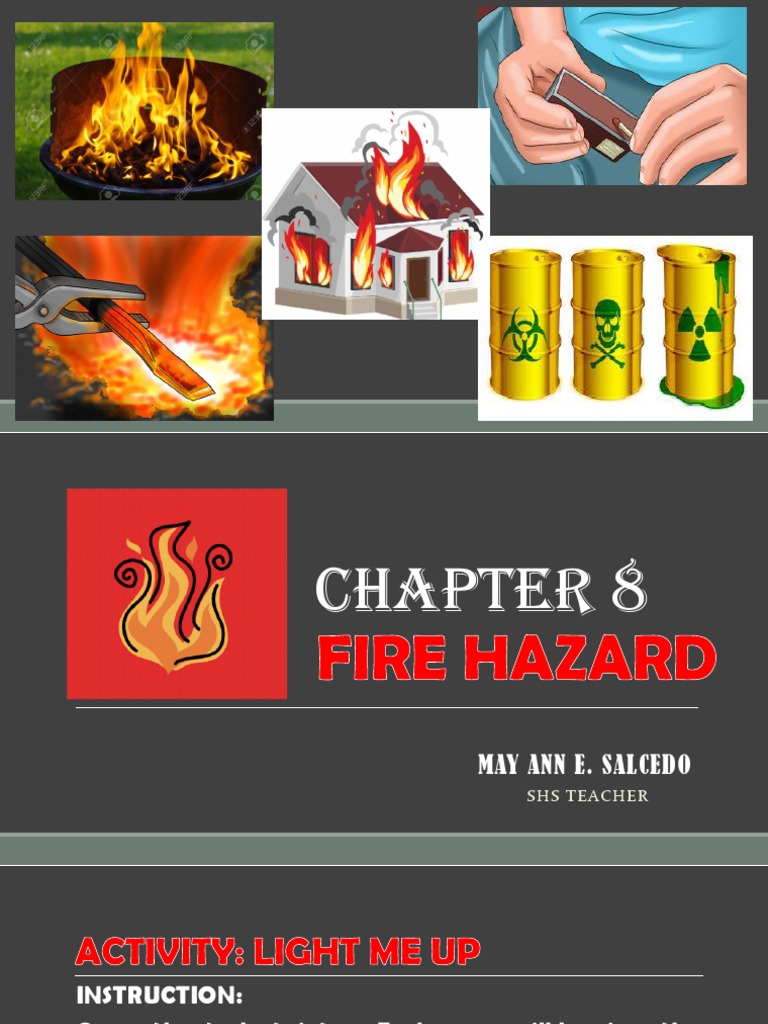 Fire Hazard Chapt.8 | PDF | Combustion | Fires