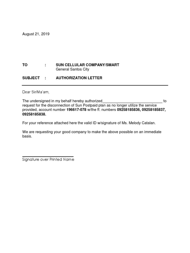 TO: Sun Cellular Company/Smart