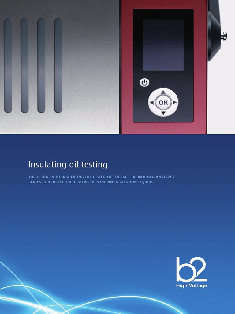 Insulating Oil Testing | PDF | Insulator (Electricity) | Personal Computers
