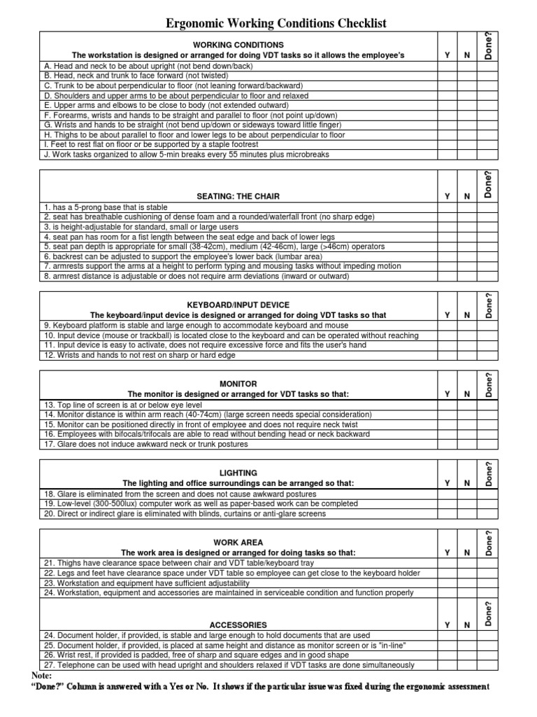 Ergonomic Office Setup Guide | PDF | Computer Keyboard