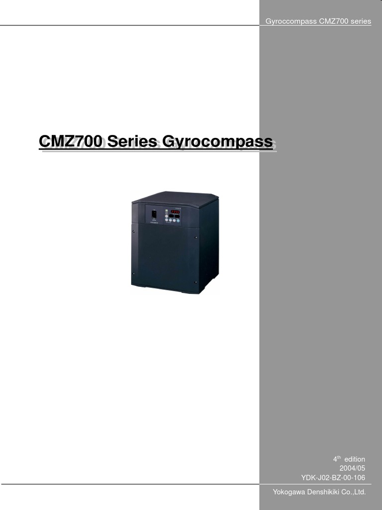 CMZ700 Yokogawa gyro | Direct Current | Compass